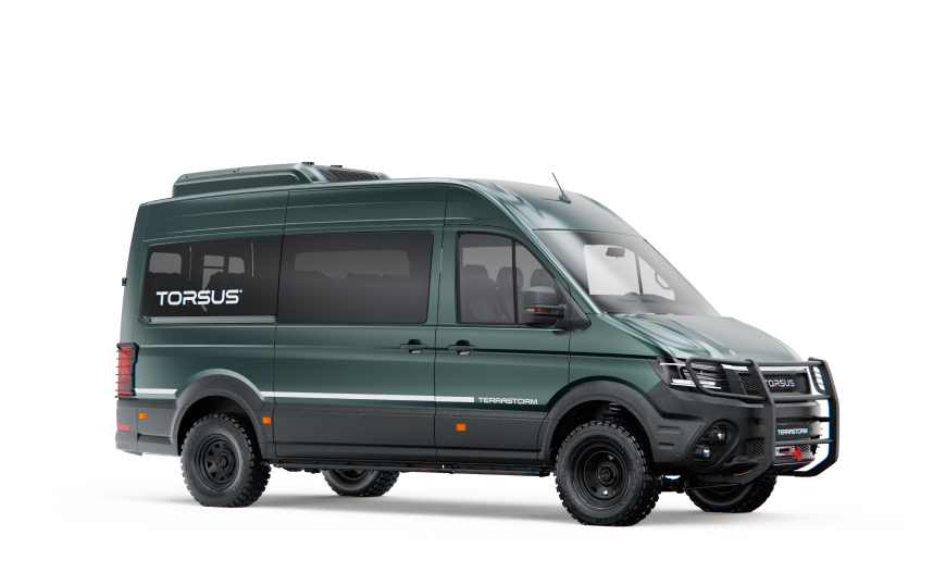 TORSUS Terrastorm | 4x4 Minibus with Impressive Off-Road Capabilities